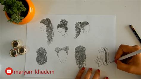 طراحی مو برای مانکن Youtube