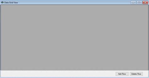 CS DataGridView Control C GUI Course UK Academe