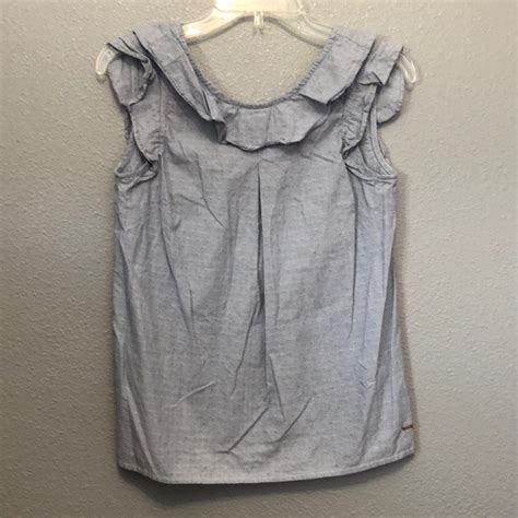 Tommy Hilfiger Tops Tommy Hilfiger Shirt Womens Xs Blue Sleeveless