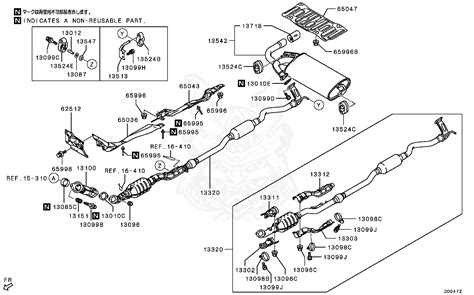 Mr529712 Mitsubishi Gasket Exhaust Pipe Nengun Performance