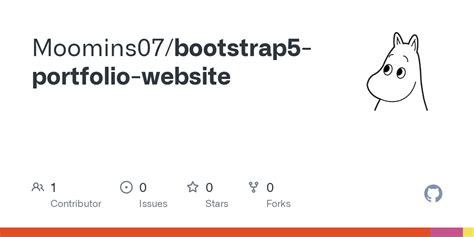 Github Moomins07bootstrap5 Portfolio Website