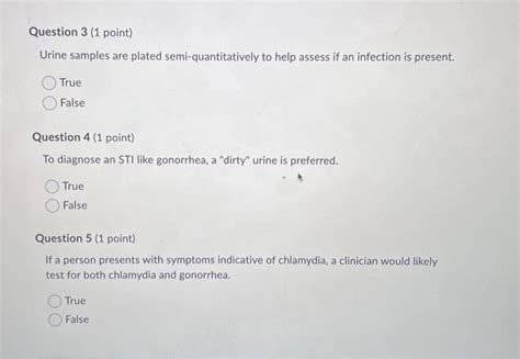 Solved Which Of The Following Sexually Transmitted