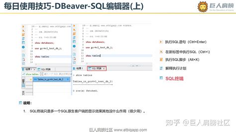 每日使用技巧 DBeaver SQL编辑器 上下 知乎