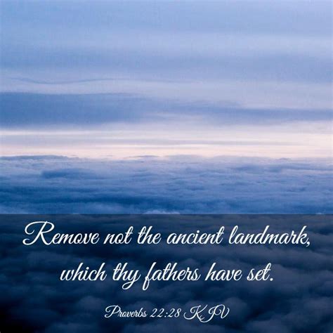 Proverbs 22 28 Kjv Bible Verse Images