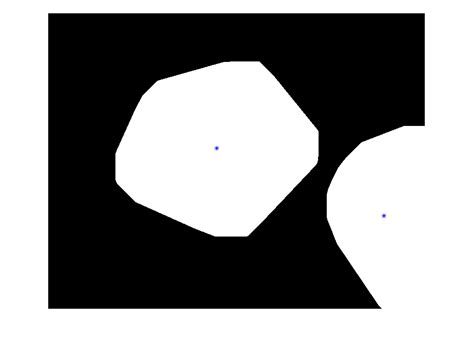 matlab separate shapes using horography stack overflow