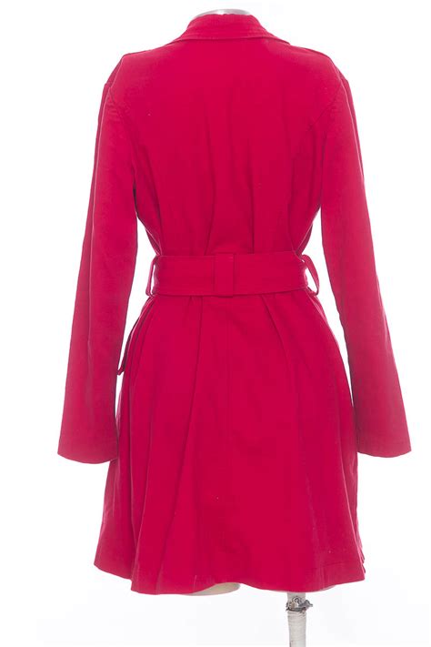 Chaqueta Abrigo Color Rojo Sex Club Closeando