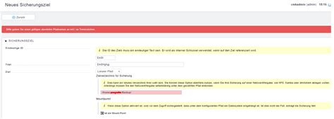 Backup Errors Via Wato General Checkmk Community