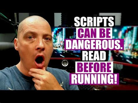 Warning Always Read Scripts Before Running Them Including Aur Package Builds