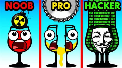 NOOB Vs PRO Vs HACKER SPILL IT YouTube NOOB Vs PRO Vs HACKER SPILL IT YouTube