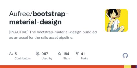 Github Aufreebootstrap Material Design Inactive The Bootstrap