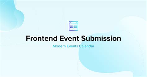 MEC Frontend Event Submission User Dashboard Addon