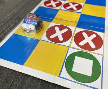 Bee Bot Blue Bot Grid Mat 12 Challenges And Assessment By Red Rocket