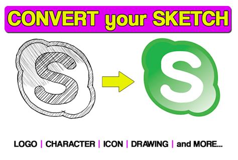 Convert Your Sketch Into A Professional Logo By Thefreelancers