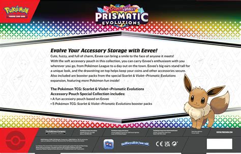 Prismatic Evolutions Accessory Pouch Special Collection Maximus