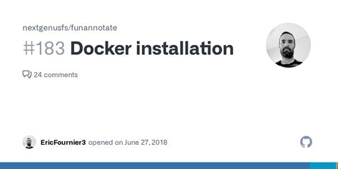 Docker Installation Issue Nextgenusfs Funannotate GitHub