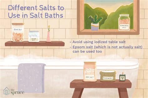 The Types Of Salt Used To Make Homemade Bath Salts