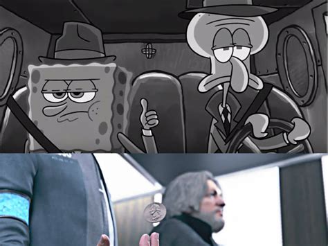 Spongebob Is Secretly Connor R Detroitbecomehuman