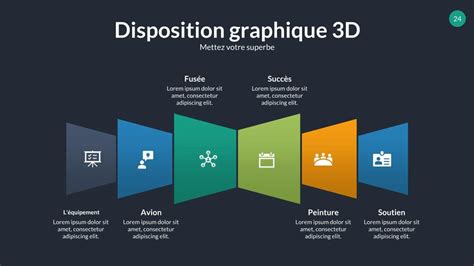 Modèle Présentation La Mise En Page Graphique 3d Pour Un Diaporama Impressionnant Exemples