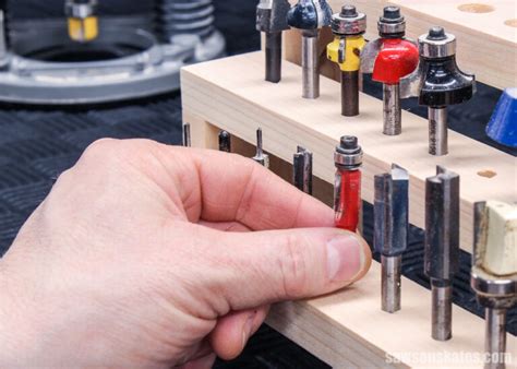 Diy Router Bit Storage Holder 3 Easy Steps Saws On Skates®