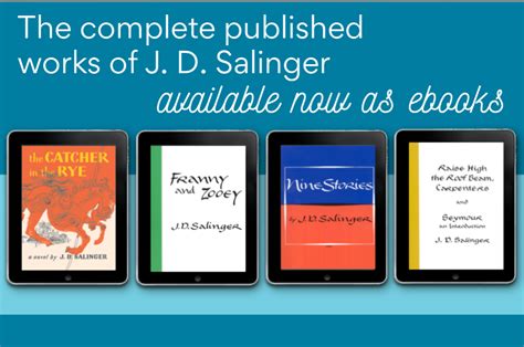 Jd Salinger Book Set : Jd Salinger Book Introduction To Salinger ...