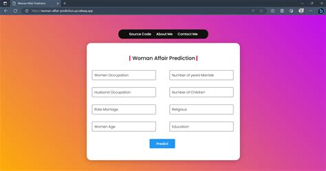 GitHub Iamaakashpal Woman Affair Prediction