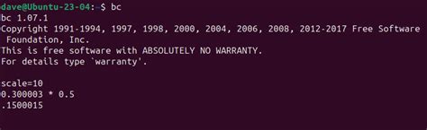 How To Do Floating Point Math In Linux Bash Scripts