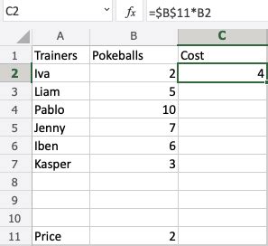 Excel 绝对引用 Excel 教程
