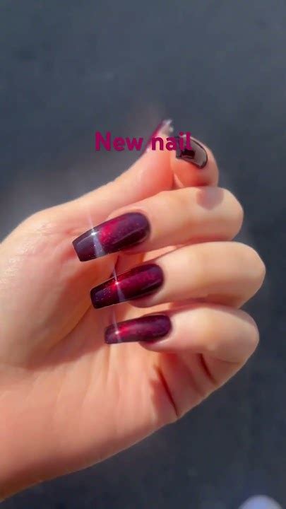 ناخنای جدیدکاشت ناخنچشم گربه ایابنباتیnails Youtube