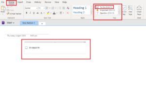 How To Insert Checkbox In Onenote PresentationSkills Me