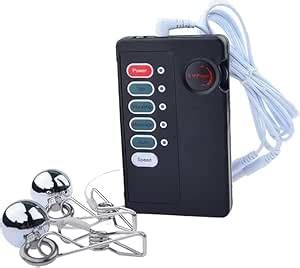 Electric Shock Nipple Clamps Pleasure Toy For Adults Role