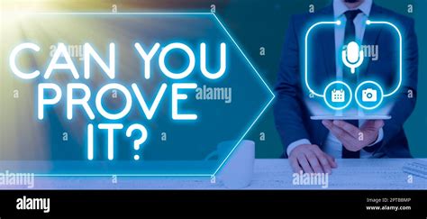 Text Caption Presenting Stop Wasting Time Concept Meaning Asking Someone For Evidence Or