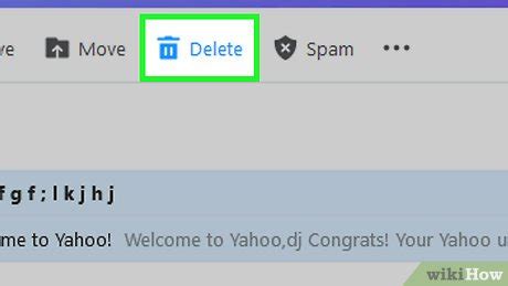 How To Delete Yahoo Email With Pictures WikiHow