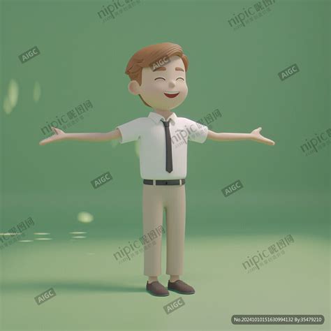 Ai创作图3d卡通人物 解说员人物素材 三维卡通人物照明 三维卡通人物建模 立体卡通人物 卡通人物模型 卡通漫画主持人代言人 毕业卡通人物拍照模型 3d人物形象 情绪拟人3d元素 卡通写实人物