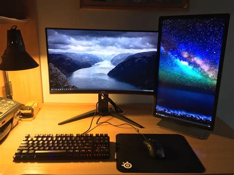 dual monitor setup hot sex picture