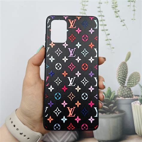 قاب گوشی Galaxy A71 سامسونگ فانتزی برجسته محافظ لنز دار طرح Lv کد 10314