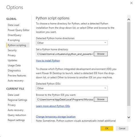 Usando Python Con Powerbi