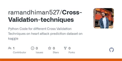 Github Ramandhiman527cross Validation Techniques Python Code For Different Cross Validation