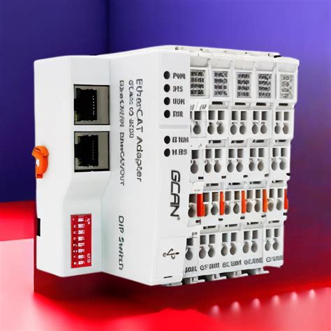 gcan io coupler supports canopen modbus rtu tcp ethercat