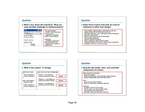 Lecture Slides On Output Adapter Classes Graphical User Interfaces