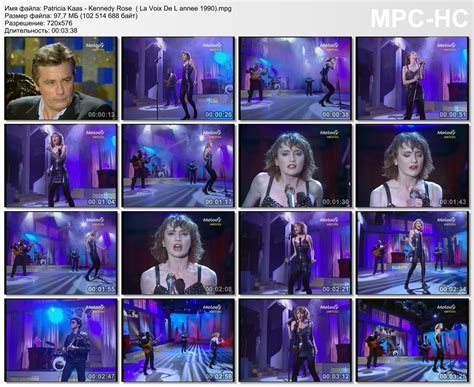 Patricia Kaas Kennedy Rose La Voix De L Annee 1990