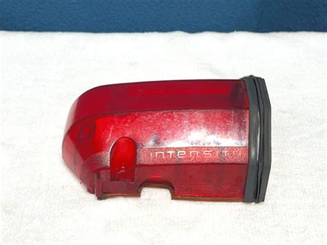 Code 3 PSE Intensity XS8000 Lightbar Endcap Lens Red Lightbar Salvage