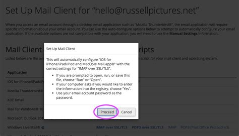 How To Set Up Imap Email For Your Domain On The Macos Email App Using An Ios Mobile Config File
