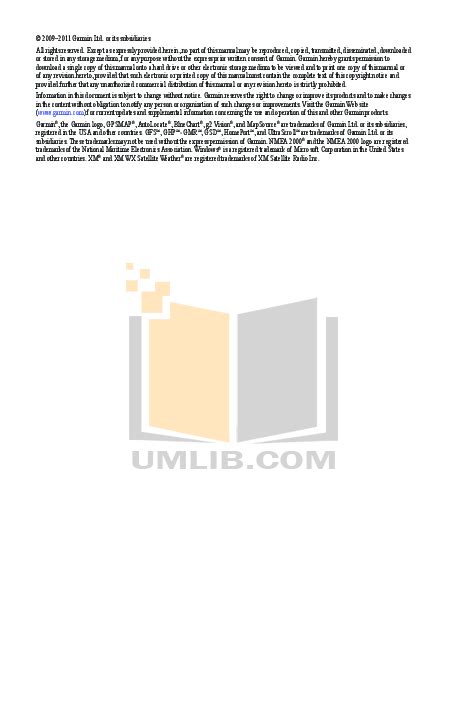 Pdf Manual For Garmin Gps Gpsmap 5012