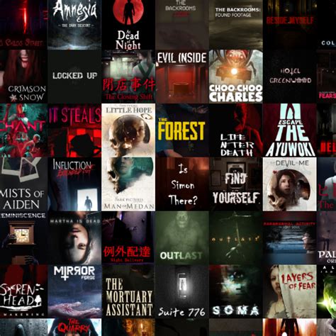 Create A Horror Game Tier List TierMaker