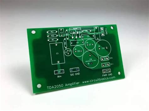 How To Design And Build An Amplifier With The Tda2050 Circuit Basics