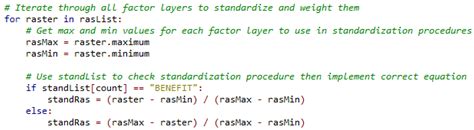 Automating Suitability Mapping With Arcpy Esri Canada Gis Centres Of