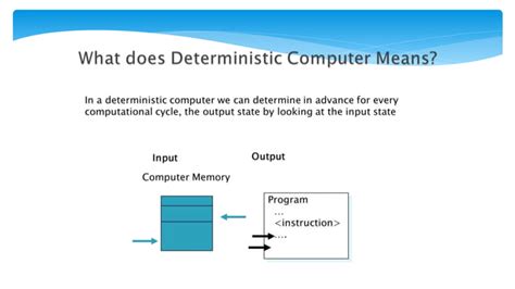 Deterministic And Non Pptx