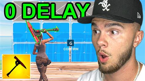 The Newest 0 Delay Pickaxe Is Insane Youtube