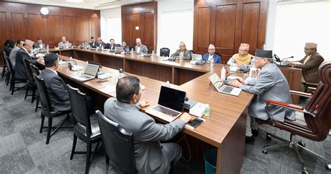 यी हुन् आज बसेको मन्त्रिपरिषद् बैठकले गरेका निर्णयहरू