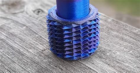 Big Key Fidget Toy Slide And Spin Spiky Knurl By Panzerdesign